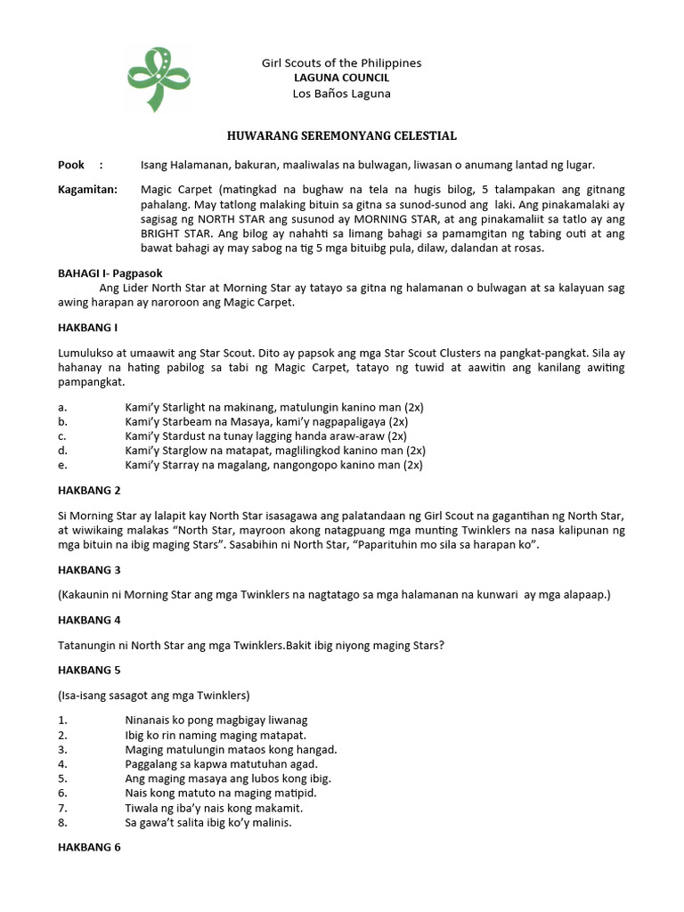 Gsp Investiture Ceremonies | PDF