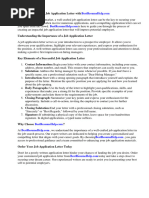 How To Write A Job Application Letter (With Examples) | PDF | Résumé ...