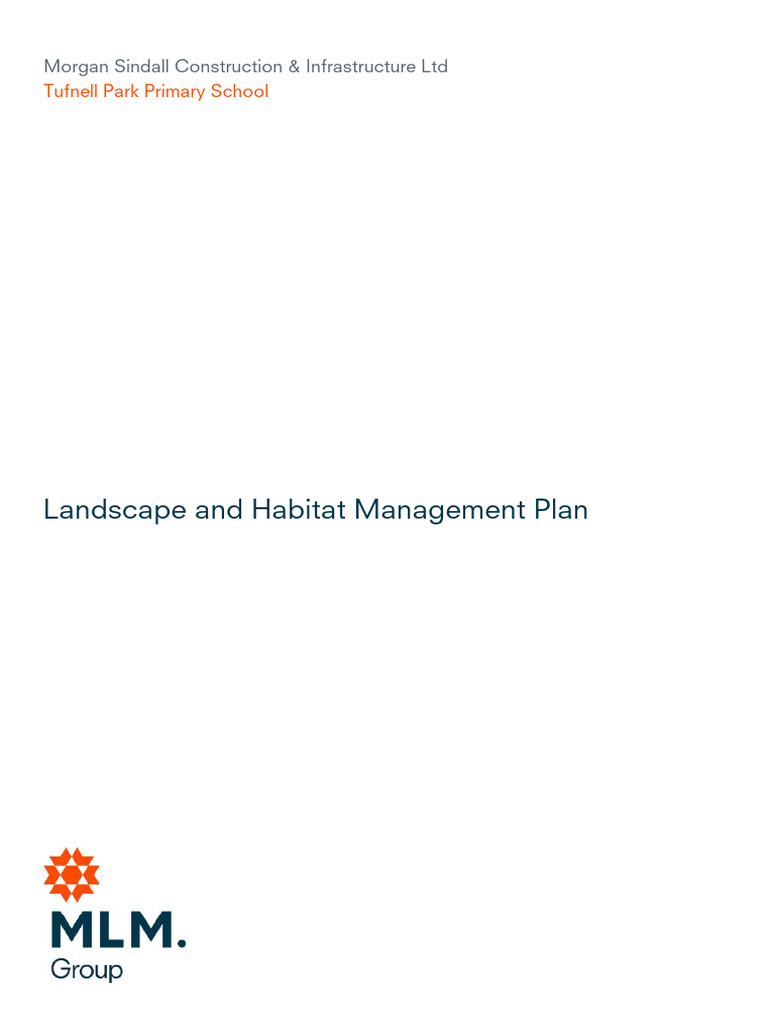 Landscape and Habitat Management Plan | PDF | Ecology | Natural Environment