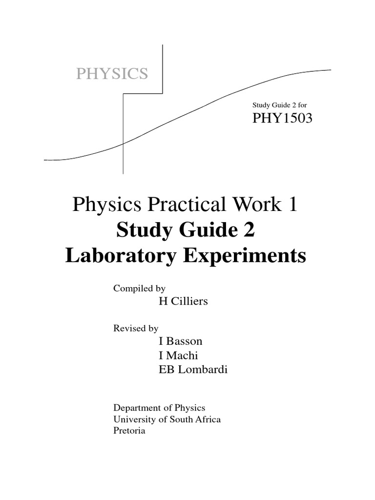 Study Guide 2 Practical Manuals | PDF