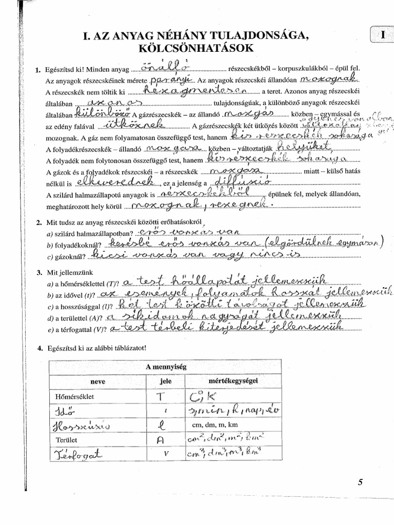 Jól Felkészültem-E Fizika 7 | PDF