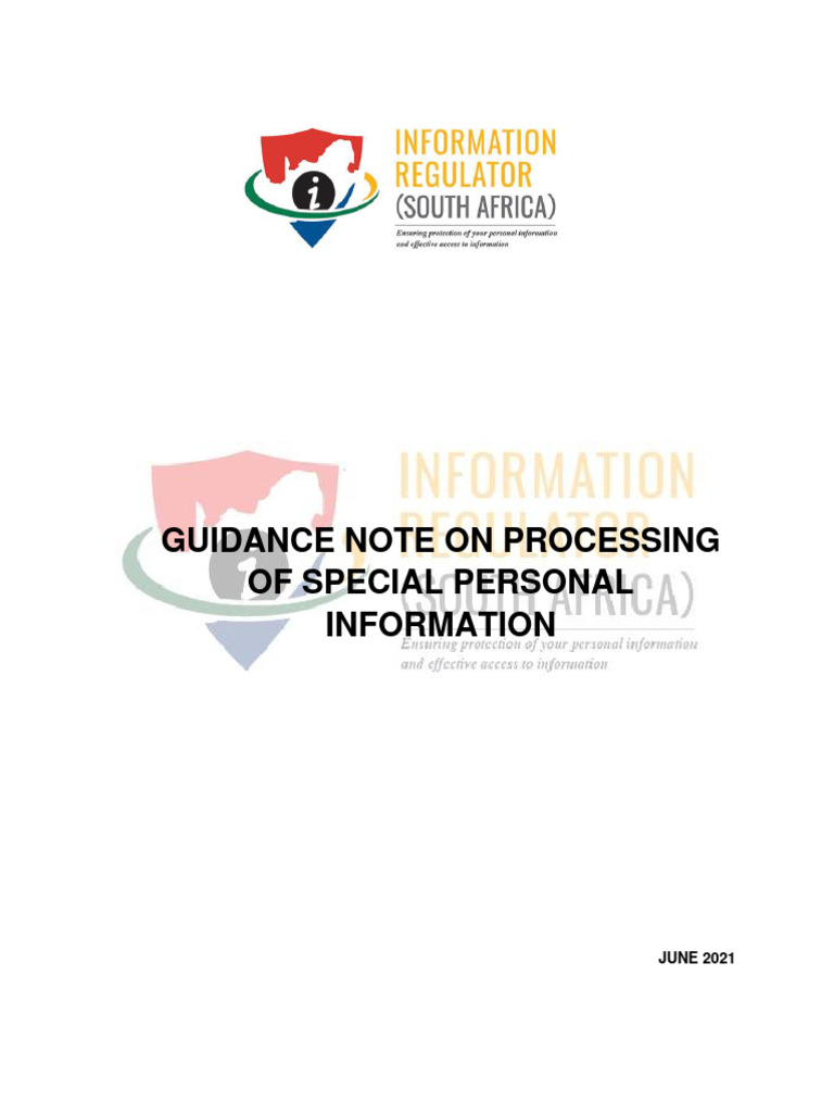 Guidance Note | PDF | Information Security | Information