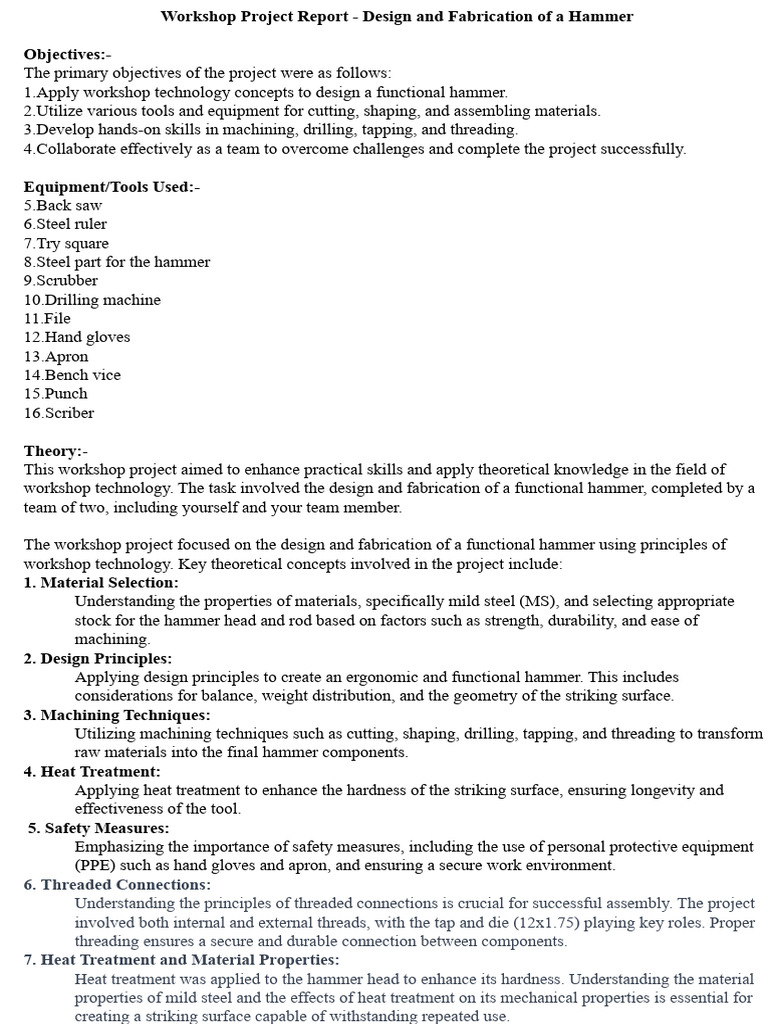 Workshop Report 2 | PDF