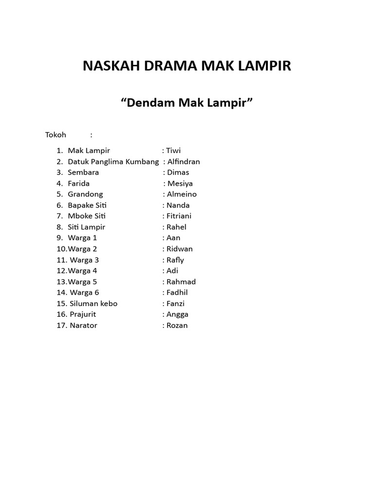 Naskah Final | PDF