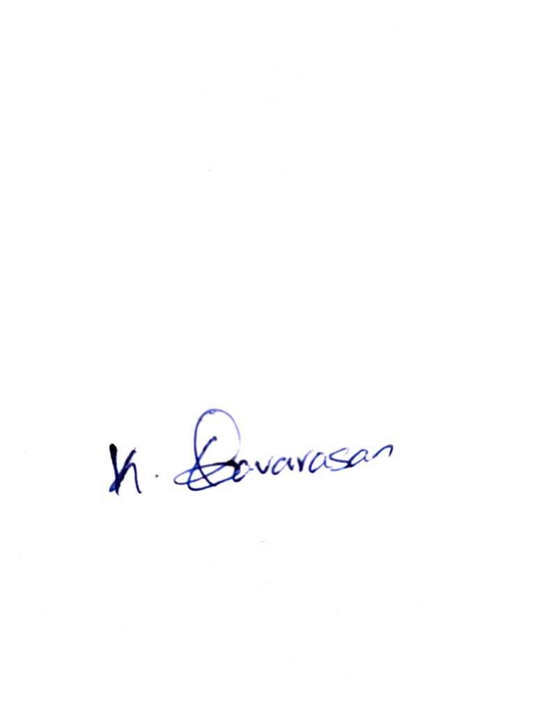 Digital Signature Elavarasan | PDF