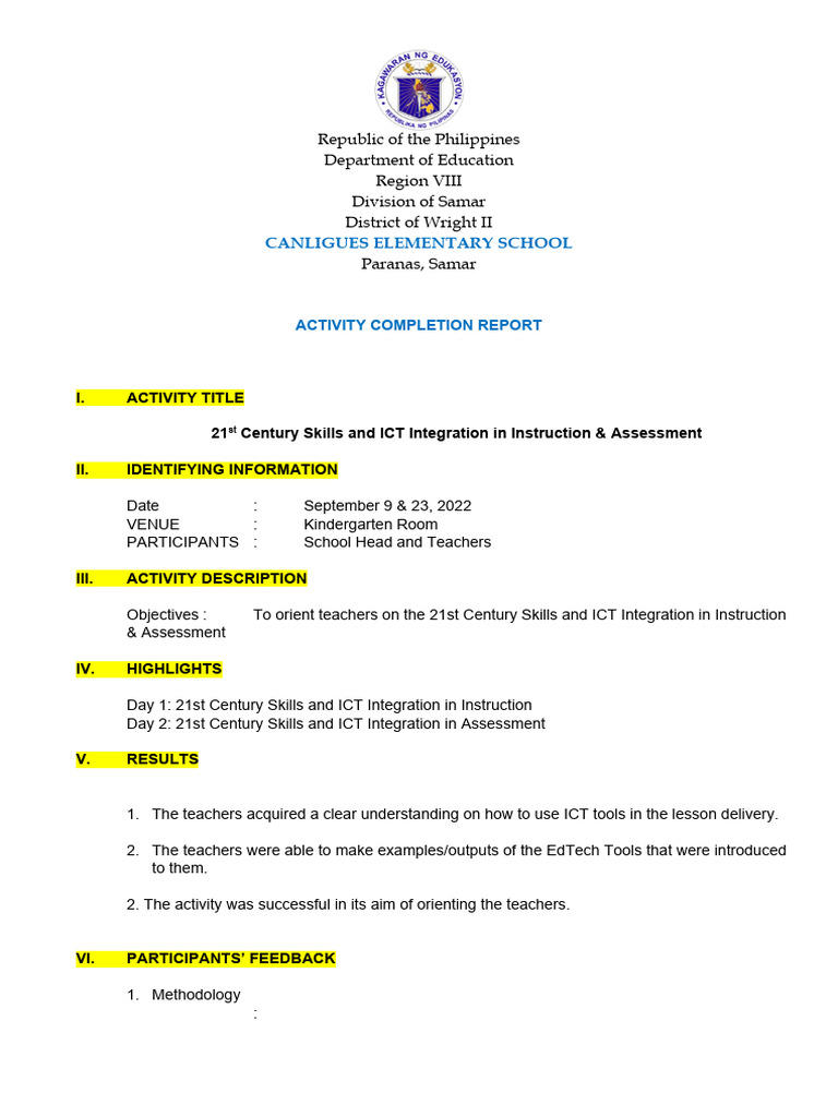 Slac Acr ICT | PDF | Educational Technology | Teachers