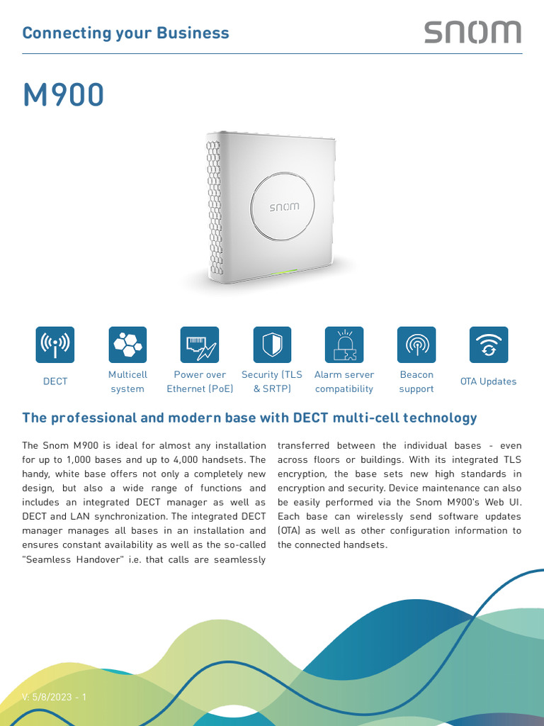 Connecting Your Business: The Professional and Modern Base With DECT Multi-Cell Technology | PDF ...