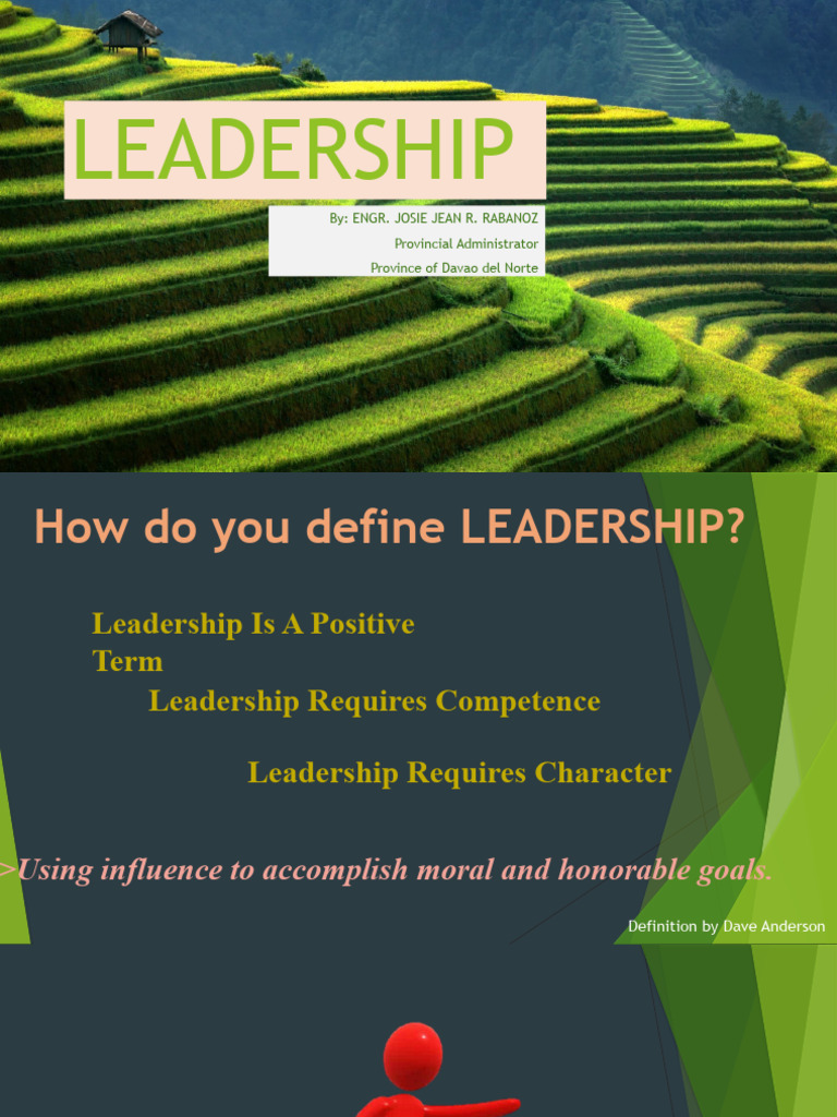 LEADERSHIP Presentation | PDF