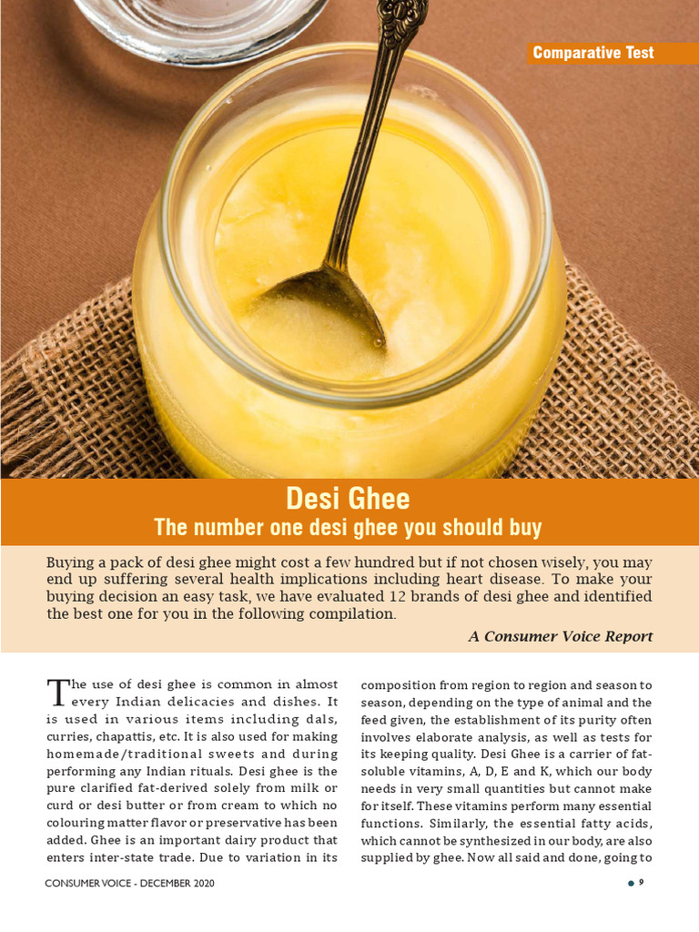 Desi Ghee | PDF