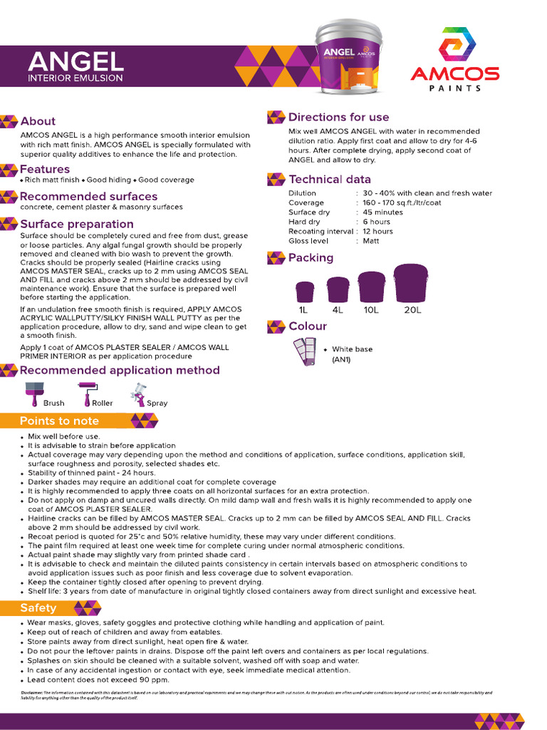 Amcos Angel | PDF
