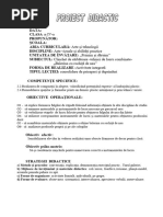 Scoala Altfel 2023-2024-Planificare Activitati | PDF