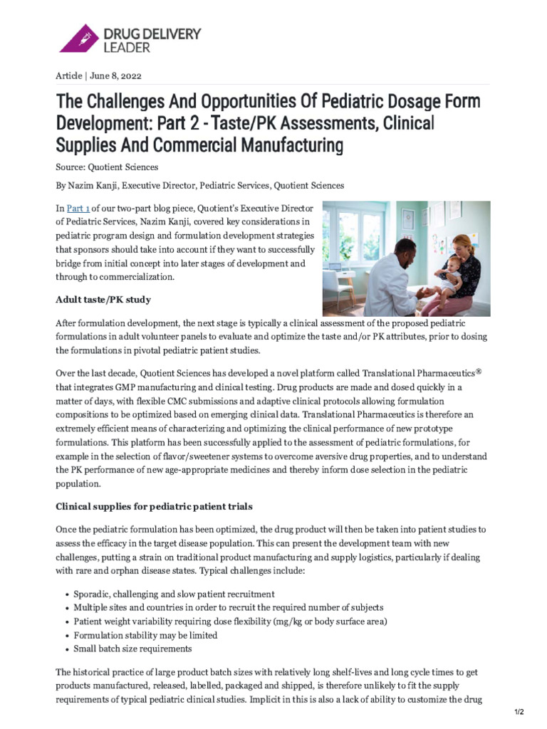 The Challenges and Opportunities of Ped3.. | PDF