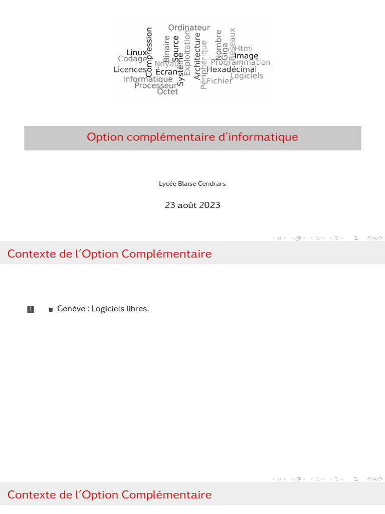 Oc Info Cours | PDF
