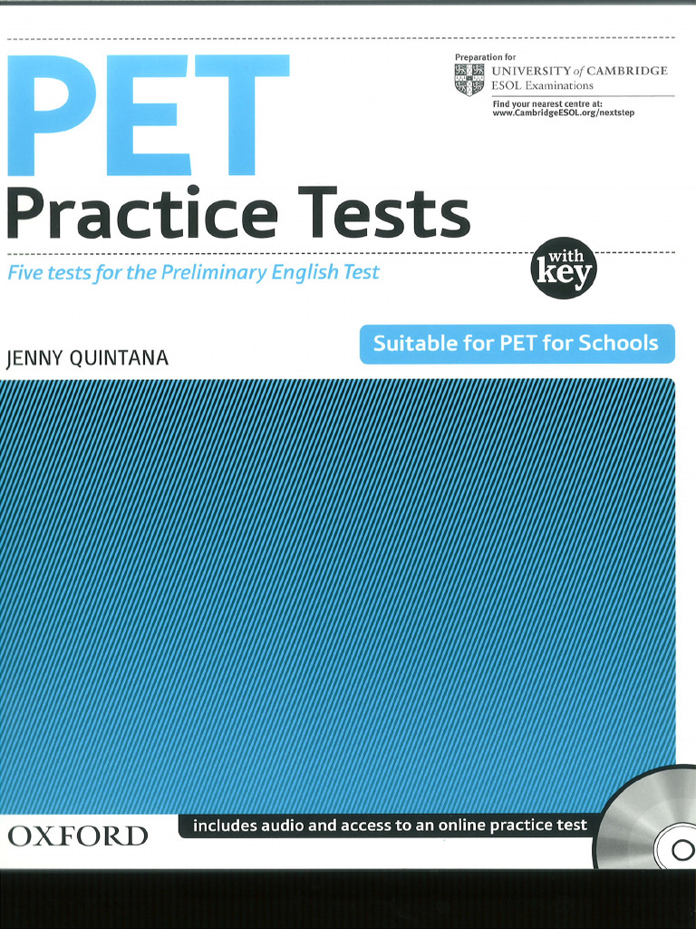 PET Practice Tests | PDF