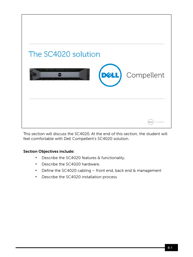 08 - Install - SC4020 - Q3 - 2014 | PDF