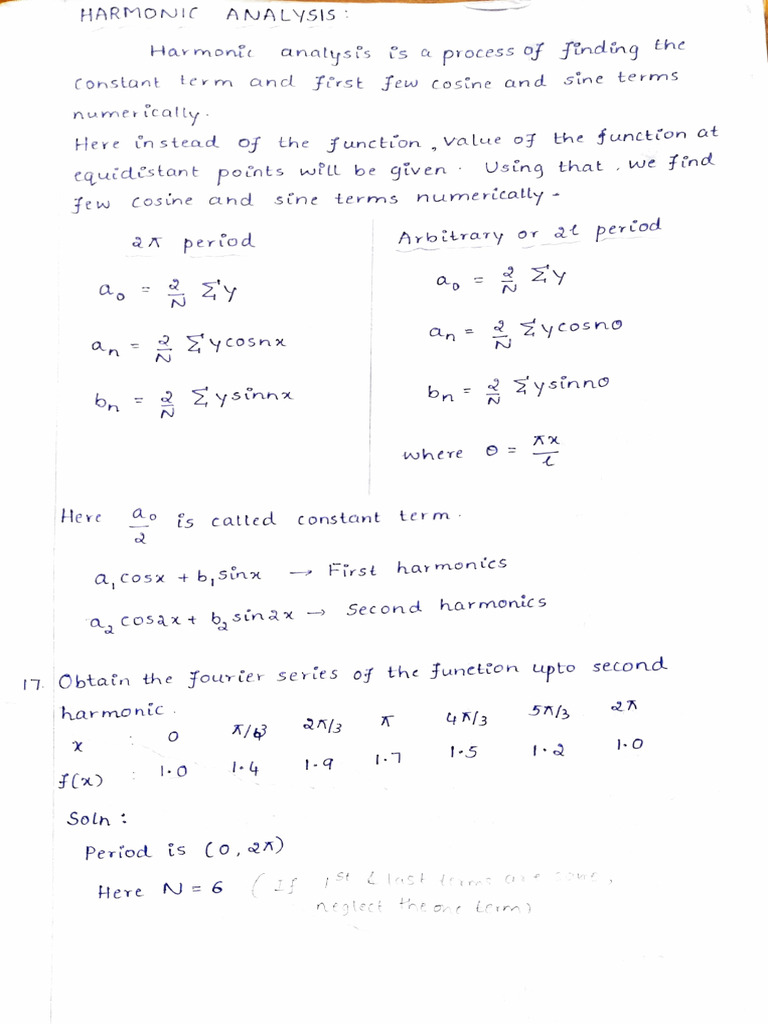 Harmonic Analysis | PDF | Mathematical Objects | Mechanics