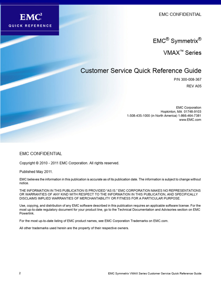 Customer Service Quick Reference Guide | PDF | Computer Data Storage | Computer Science