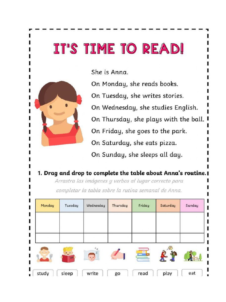 Acti A1 Daily Routine | PDF