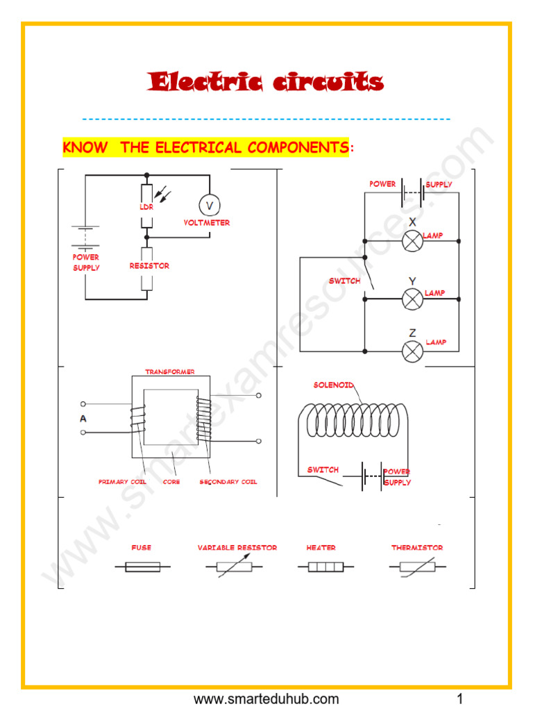 4.3 Revision Notes Electric Circuits | PDF | Series And Parallel ... 4.3 Revision Notes Electric Circuits | PDF | Series And Parallel ...
