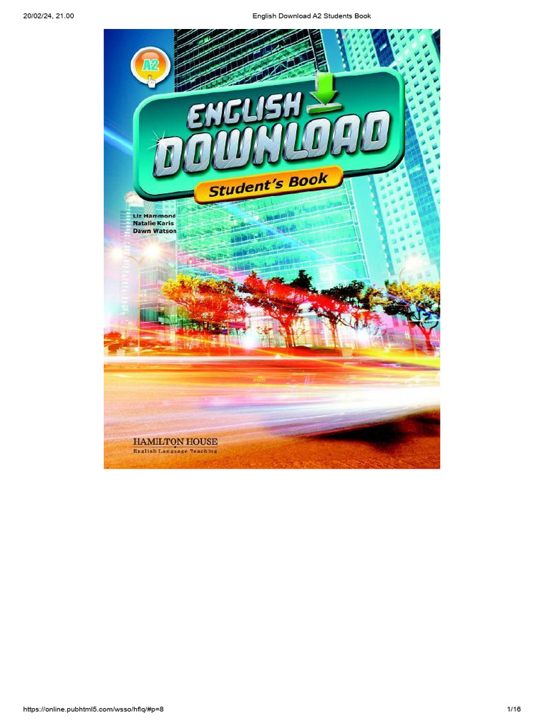 English Download A2 Students Book | PDF