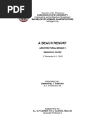 Beach Resort Case Study | PDF | Tourism | Resort