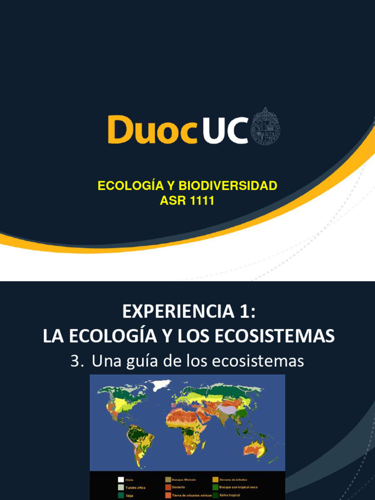 Clase 5. Guía Ecosistemas (V) | PDF | Ecosistema | Restauracion Ecologica
