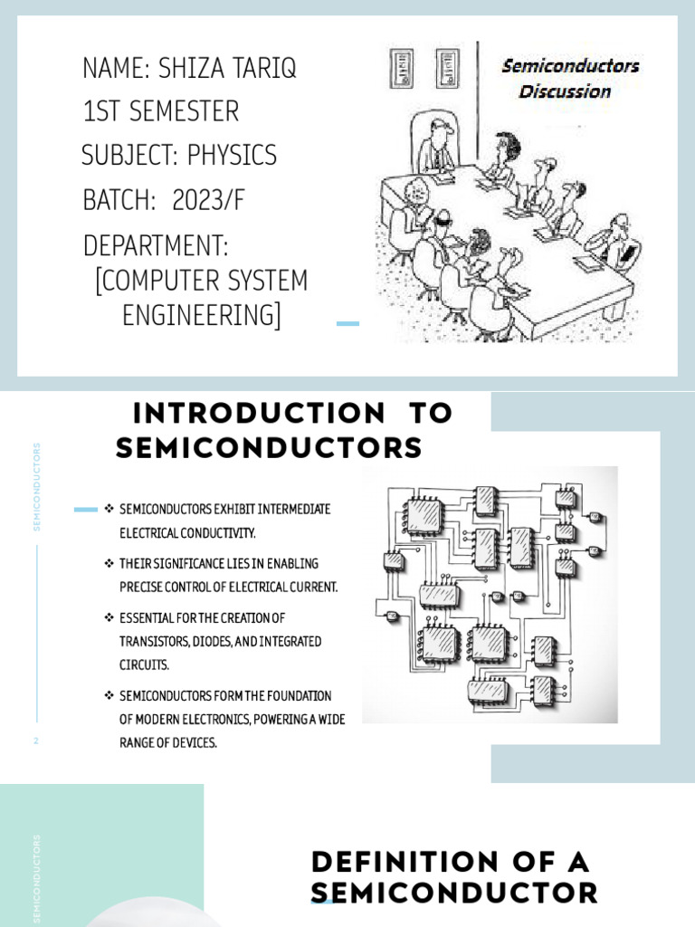 Semiconductors | Download Free PDF | Semiconductors | P–N Junction