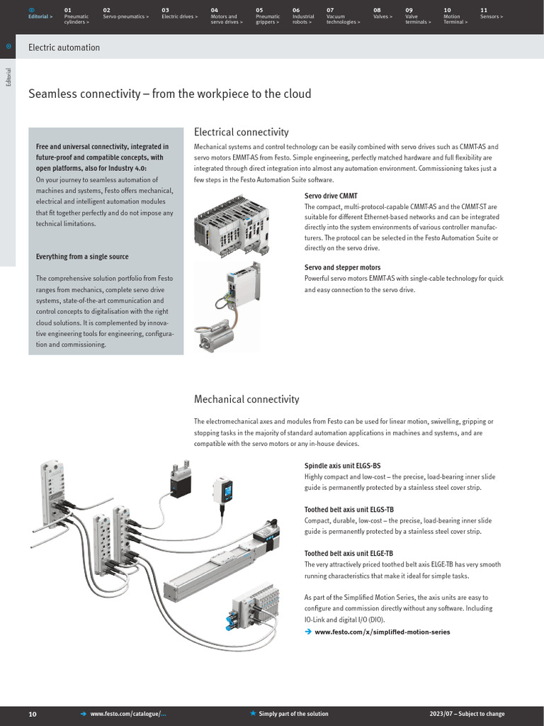 ProductOverview 2023 EN-12 | PDF | Servomechanism | Automation