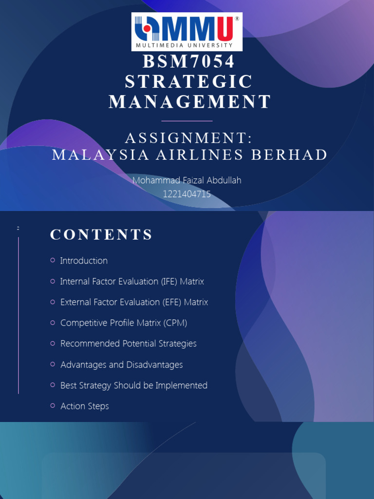 MBA Strategic Management - Company Analysis | PDF | Airlines | Marketing