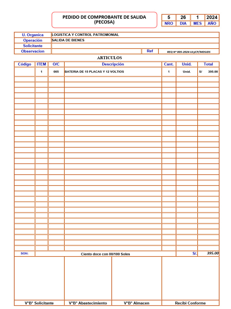 Plantilla Pecosa | PDF