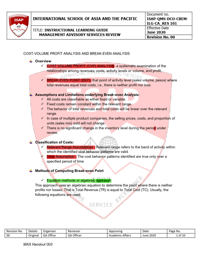 Handout 003 | PDF | Economies | Financial Services