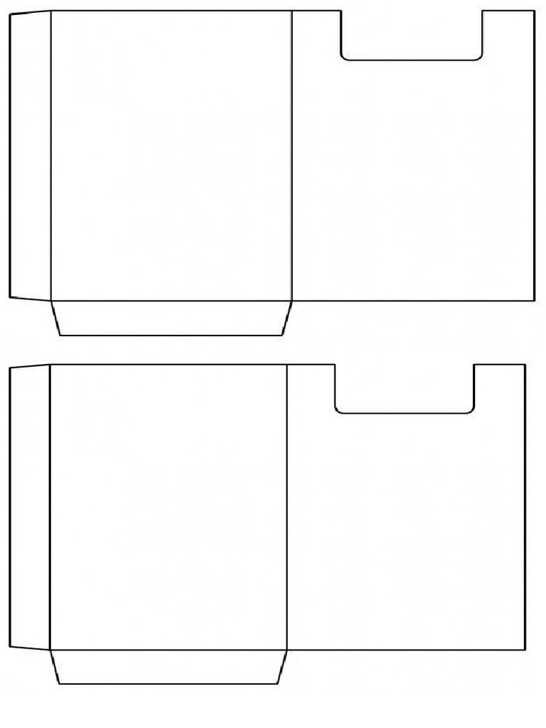 Molde Envelope 2 Na Folha A4 | PDF