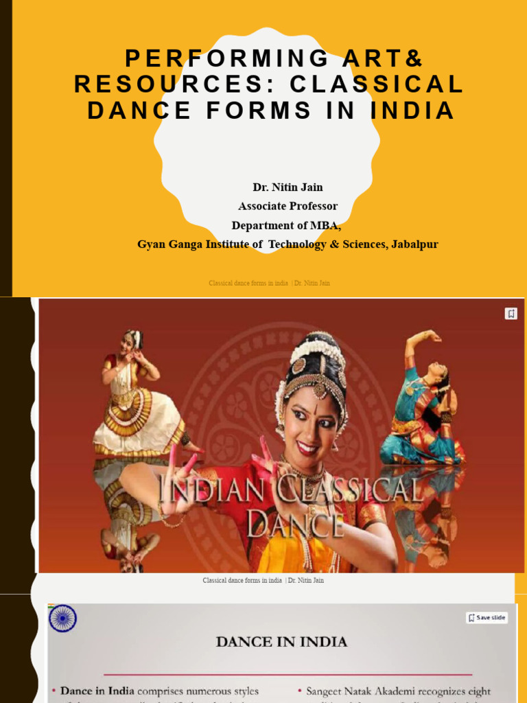 Classical Dance Forms in India - 1 | PDF | Wellness