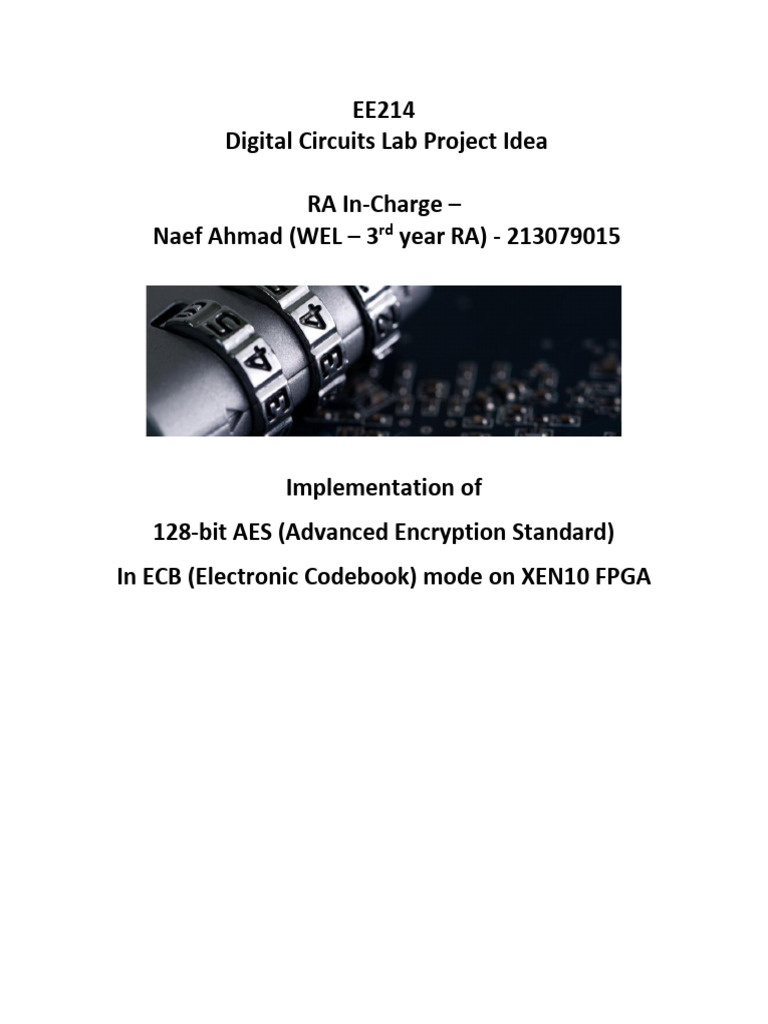 214 Naef Aes | PDF | Encryption | Cryptography