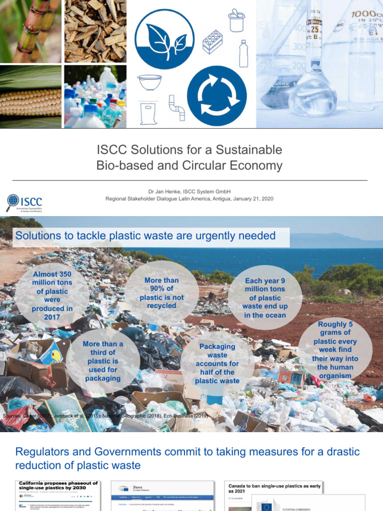 ISCC Solutions for Circular Economy | PDF | Recycling | Plastic
