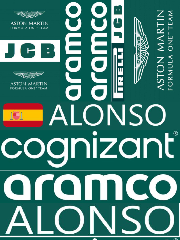 Pegatinas Patrocinadores Fernando Alonso | PDF