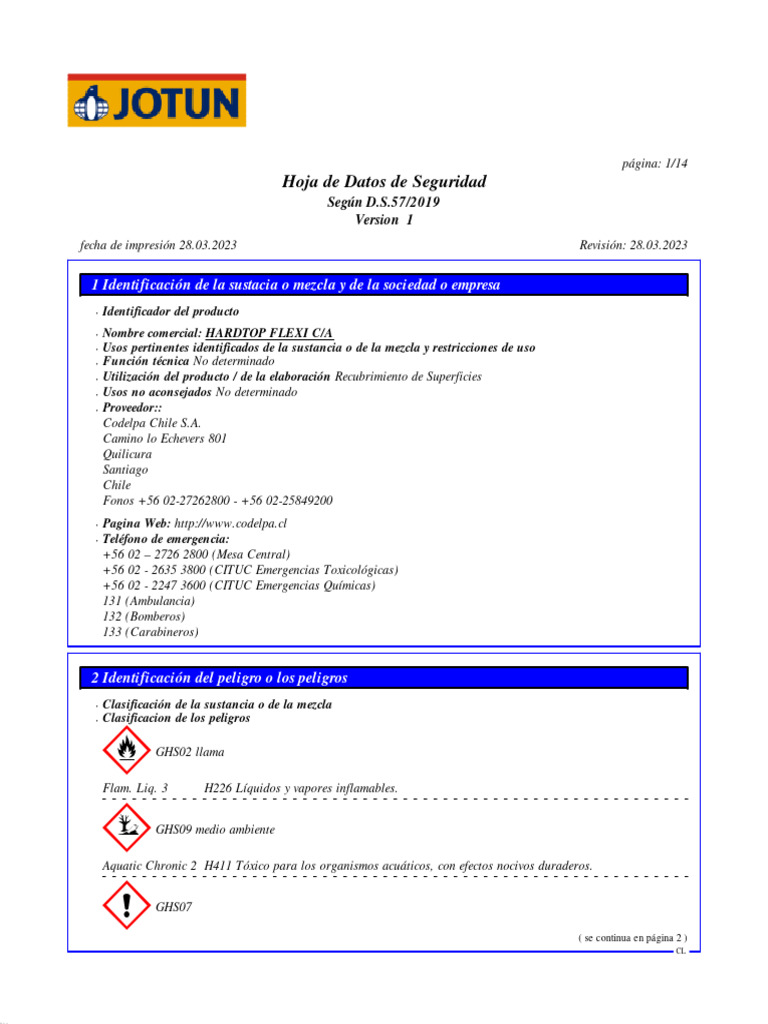 Hardtop Flexi C A | PDF | Residuos | Química