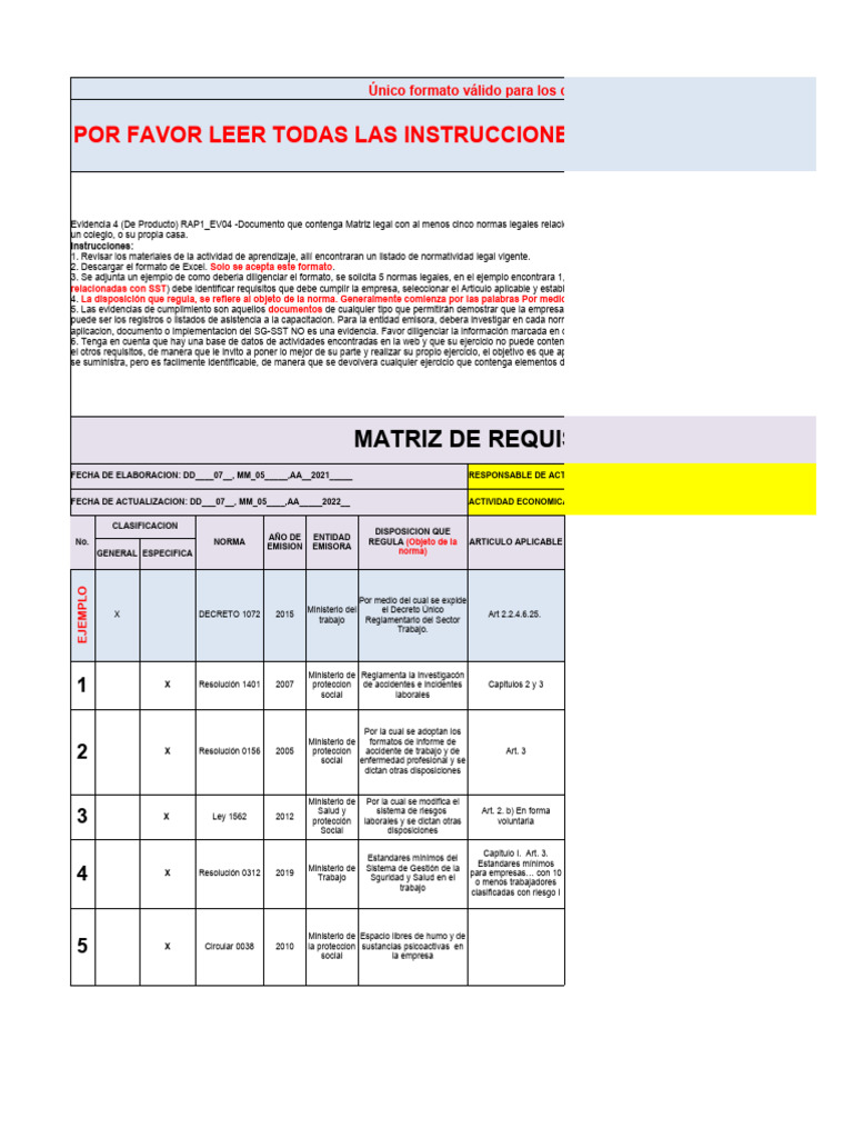 Matriz Legal | PDF | Business