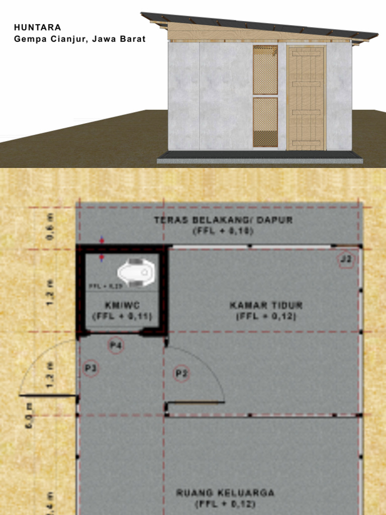 Huntara - Gempa Cianjur - 2022 | PDF