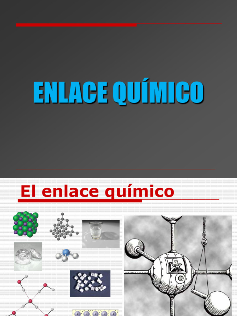 Tipos de Enlaces Químicos y Propiedades | PDF | Enlace químico | Enlace ...
