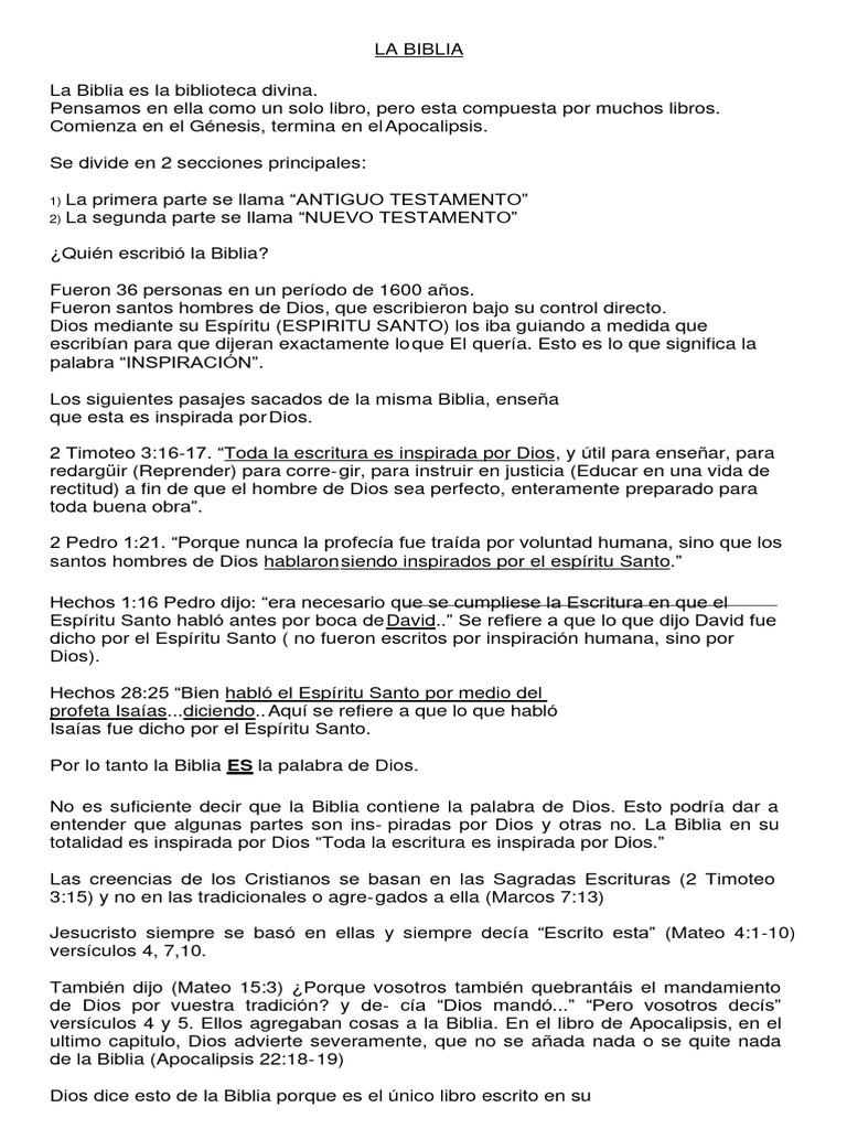 ABC de La Biblia 2.0 | PDF | Pecado | Salvación