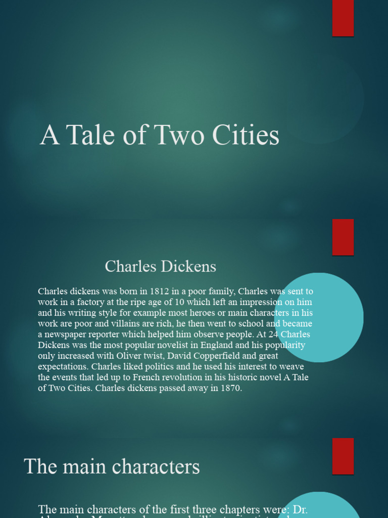 A Tale of Two Cities Book 1 Presentation | PDF