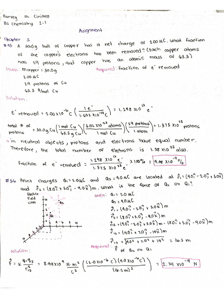 (PHYSICS) Assignment | PDF