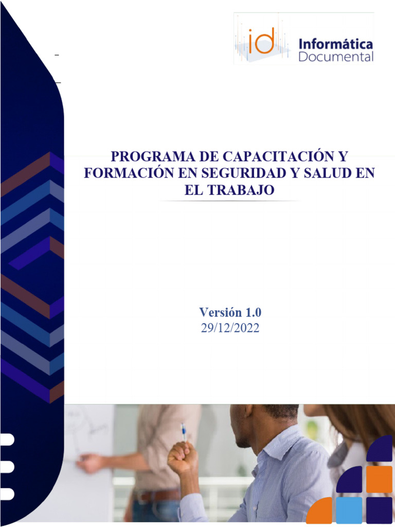 Programa de Capacitación y Formación en SST V 1.0 | PDF