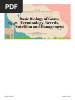 Goat Vital Signs and Health Guide | PDF | Goat | Thermoregulation