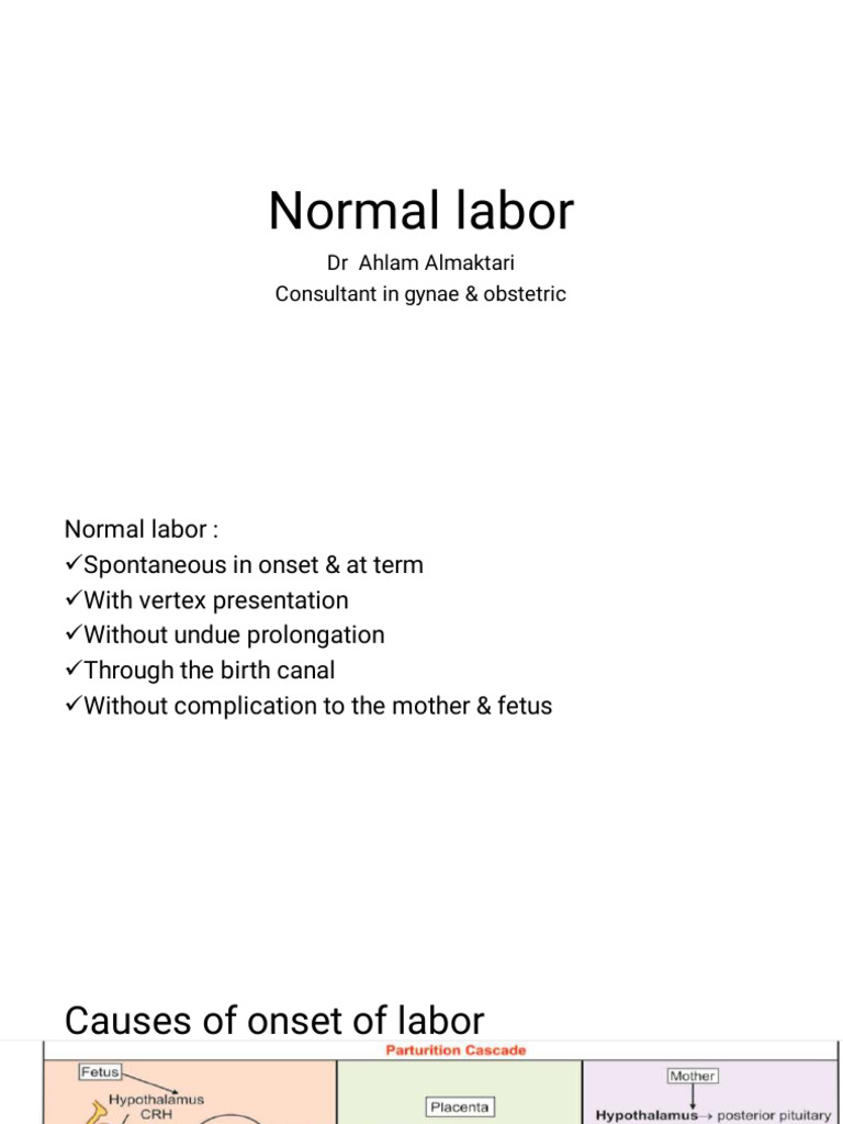 Understanding Normal Labor Stages | PDF