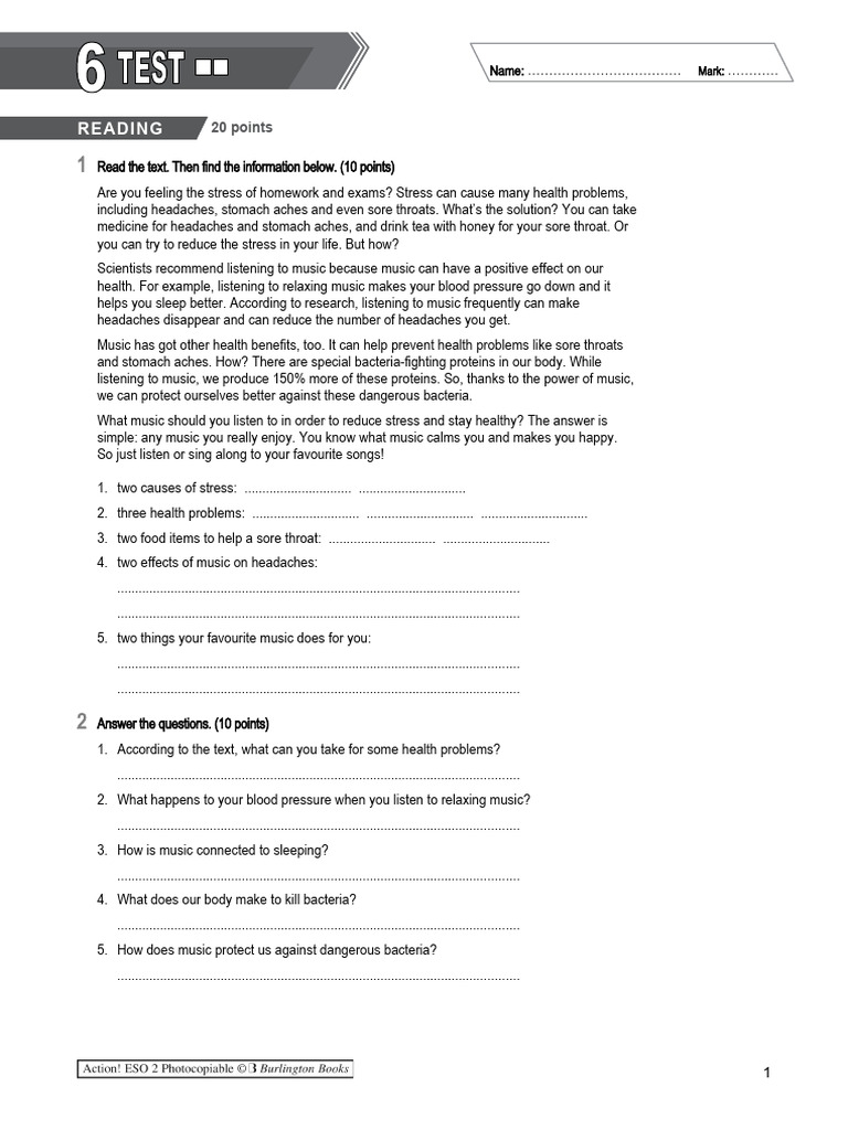 Examen Unit 6 | PDF | Headache Examen Unit 6 | PDF | Headache