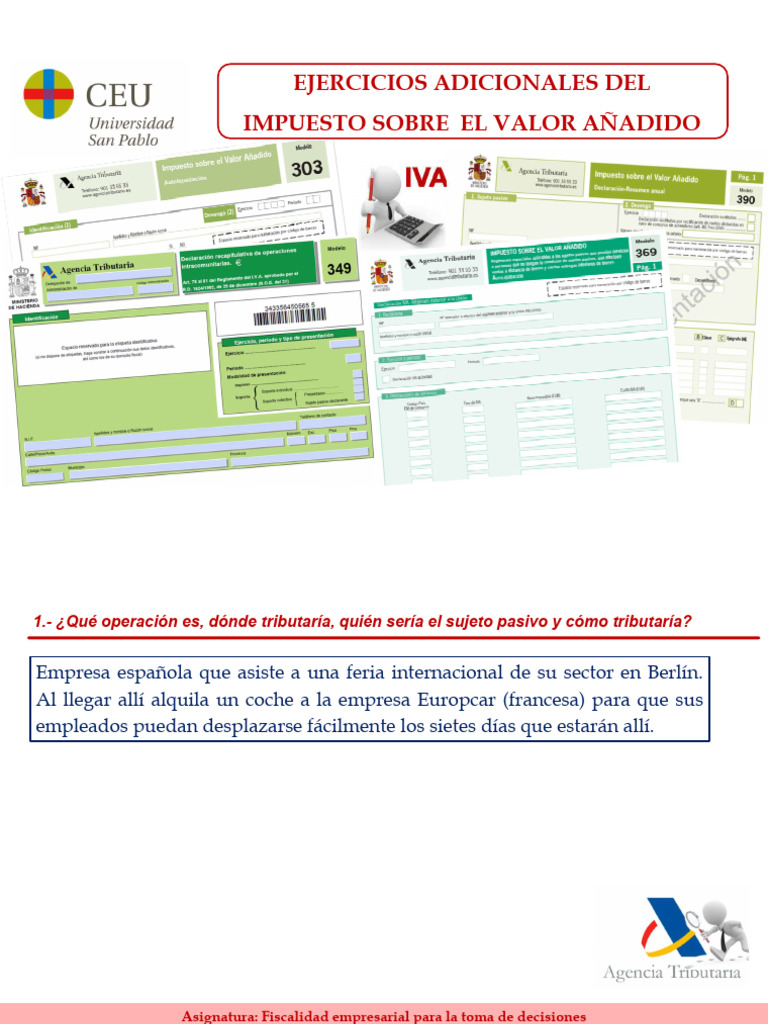 Ejercicios de IVA 2 | PDF | España | Economias
