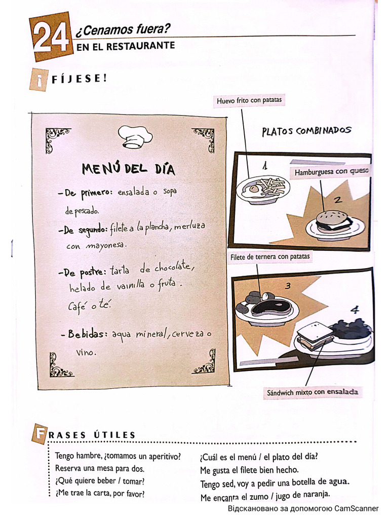 en El Restaurante | PDF