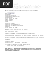 Business Letter Format Example Multiple Recipients | PDF | Résumé ...